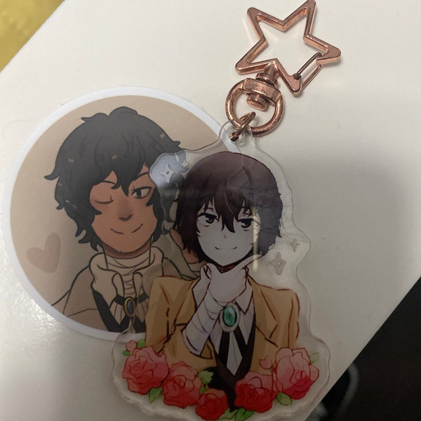 Bungou Stray Dogs Dazai Charms - Etsy