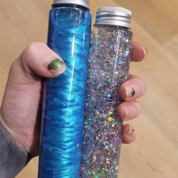 Glitter Storm Sensory Bottle | Calm Down Bottle - Etsy