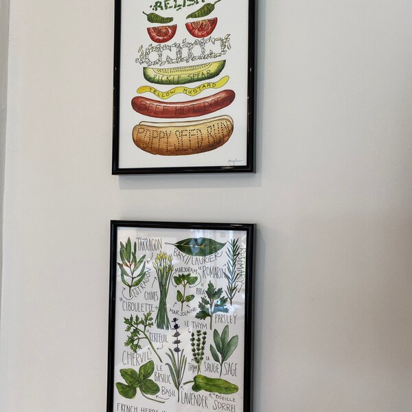 Mimosa - Cocktail Art Print - Etsy