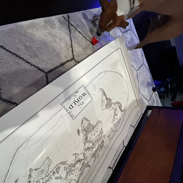 Ohio Map Hand Drawn Fantasy Map for Home Decor - Etsy