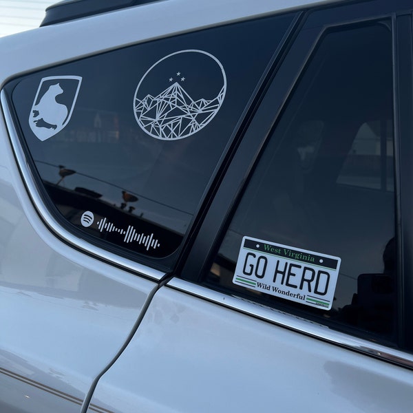 Rick Astley Never Gonna Give You up Spotify Code Vinyl Decal Rick Roll ...