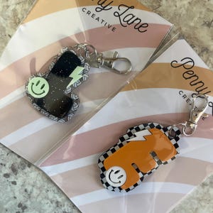 Custom Wooden Keychain, 2 Inch Laser Engraved Wood Pendant for Keychain ...