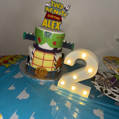 Toy Story Acrylic Cake Topper Toy Story Cake Topper Toy Story ...