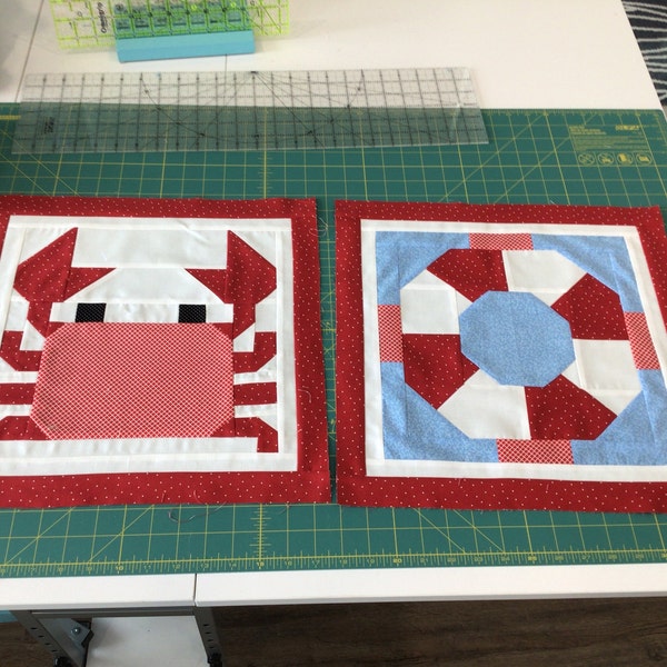 PDF Nautical Quilt Pattern - Lifesaver Quilt Pattern - Etsy