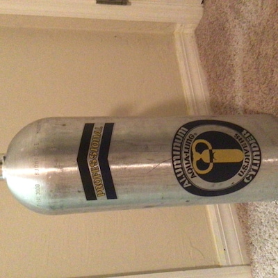 JAWS Aqua-lung Scuba Tank Decals - Etsy