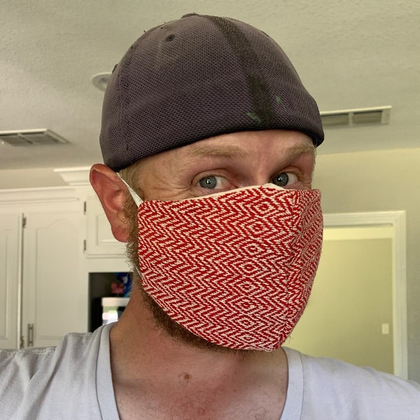 100% Organic Hemp Mask With Filter, Resuable Mask, Washable Mask ...