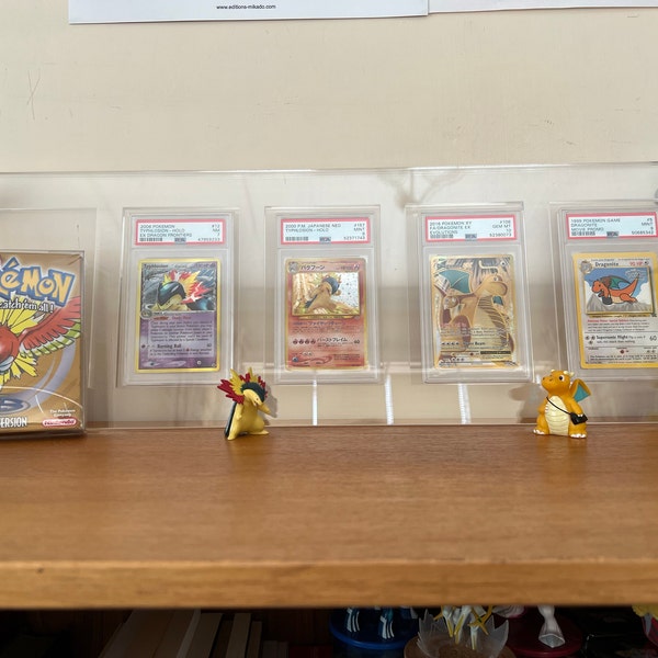 Pokemon Card PSA Slab Display Frame 3x1 - Etsy Australia