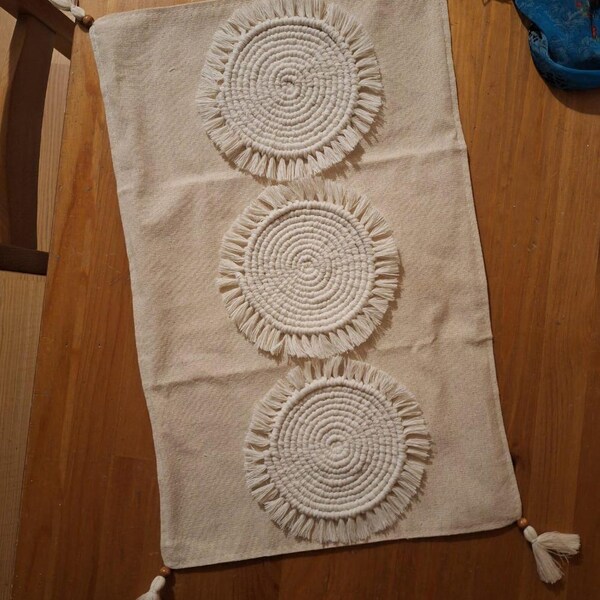 Macrame Mandala Pattern, PDF Tutorial, Photograph and Written Stroy ...