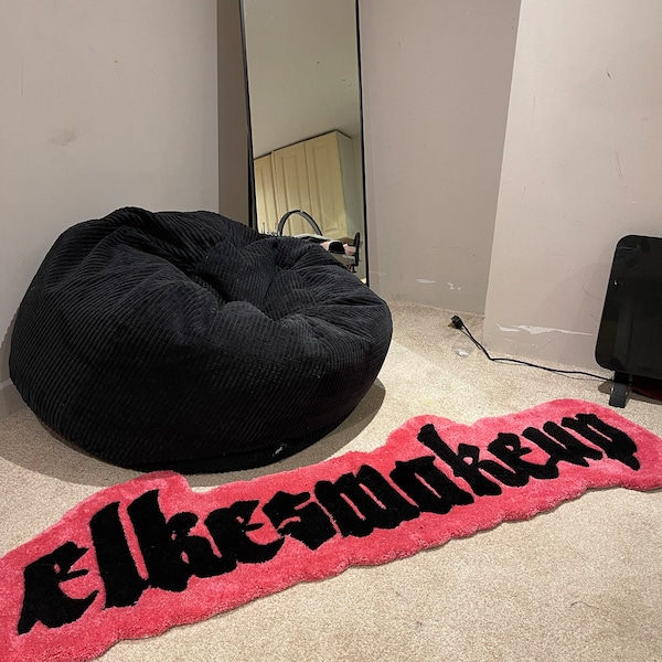 Unique Hand Tufted Corner Rug | Home Decor | Wall Art | Custom Rug |100 ...