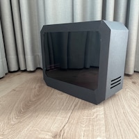 DIY TV Monitor Mask, TV Head, 3D Paper Craft Template, Halloween Mask ...