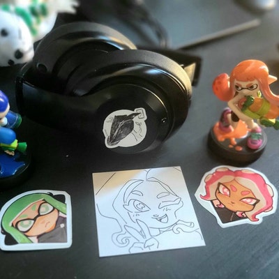 Splatoon Stickers Squid Sisters off the Hook Agents 3 and - Etsy