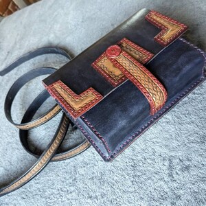 Leather Blueprint Tube PDF Pattern Leather Map Case for - Etsy