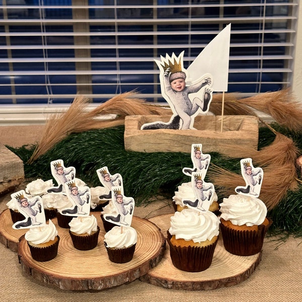 Wild Rumpus Inspired Theme | Personalized Photo Cake Topper | Kids ...