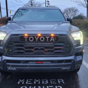 Tufskinz TRD Grille Tri-color Line Inserts Fits 2022-2024 Tundra & 2023 ...