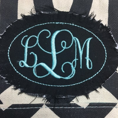 Machine Embroidery Design Applique Mini Raggy Oval Patch and Hat Tutorial INSTANT DOWNLOAD - Etsy