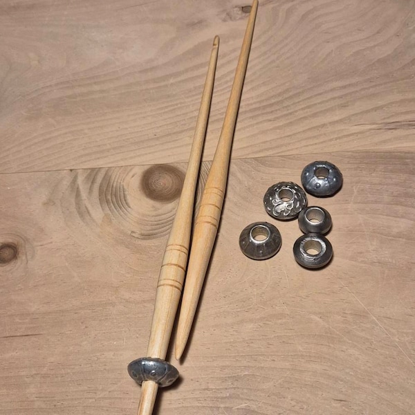 French Spindle | Reproduction French Style Whorl-less Spindle | Hand ...