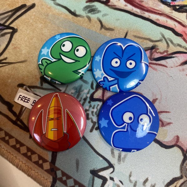 BFB X Enamel Pin BFDI Object Show - Etsy