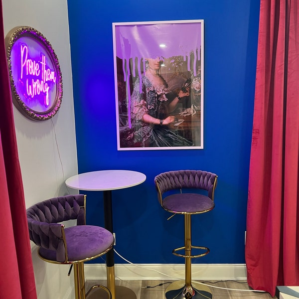 Lilac Drip | Altered Art, Altered Portrait, Remade Classical Art ...