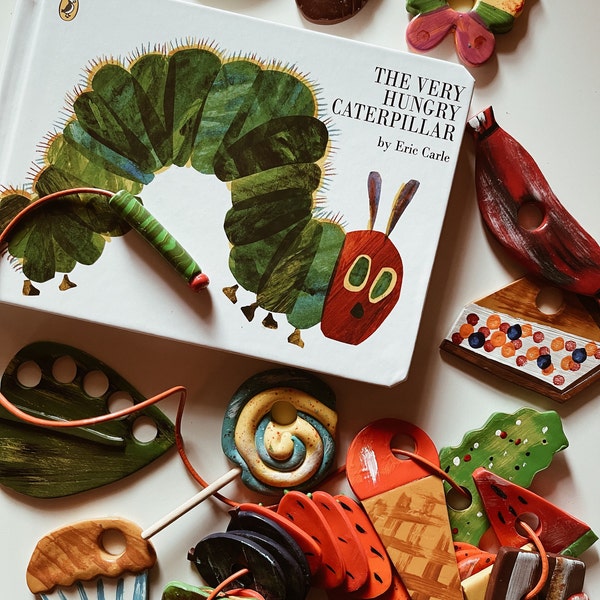 Super-realistic the Very Hungry Caterpillar Play and Learn Set With ...