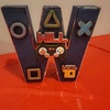 PS5 3D Letters, Gamer Party Decorations, Gamer Room Decor, Gaming Decor ...