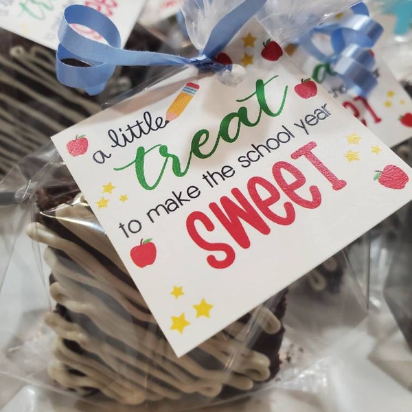 A Little Treat to Make the School Year SWEET TAG, First Day of School ...