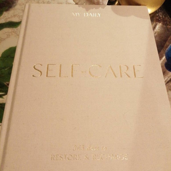 My Daily Self-care Journal - Wellness Journal (pebble) - Luxury Gift ...
