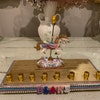 Vintage Horse Carousel Menorah Hanukkiah Judaica Jewish Hanukkah - Etsy