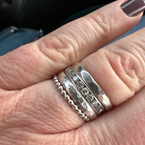 Solid 925 Sterling Silver Stacking Rings Pick Your Favorite Minimalist ...