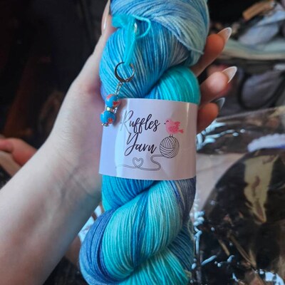 Autumn Shades Ruffles Scrapcake, 150g Ruffles Hand Dyed Yarns, DK Yarn ...