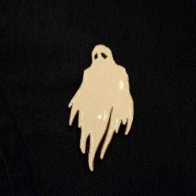 Daytime Ghost Soft Enamel Pin - Etsy