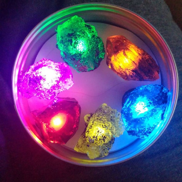 Raw Infinity Stones FULL SET - Bestseller! Infinity Gauntlet Avengers ...