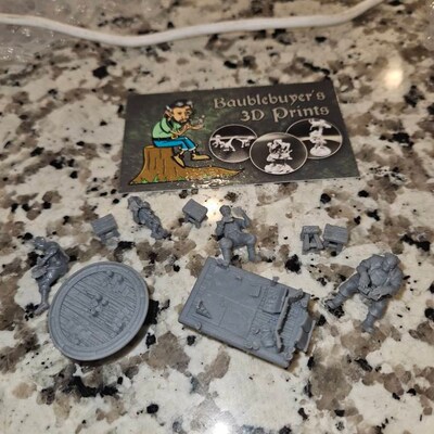 Gaming Den 4 Characters, Plus Some Gaming Tables / Dnd / Pathfinder ...