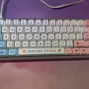 Darling Zero Two Keycap Set 129 Piece Cherry Profile PBT Subdye - Etsy