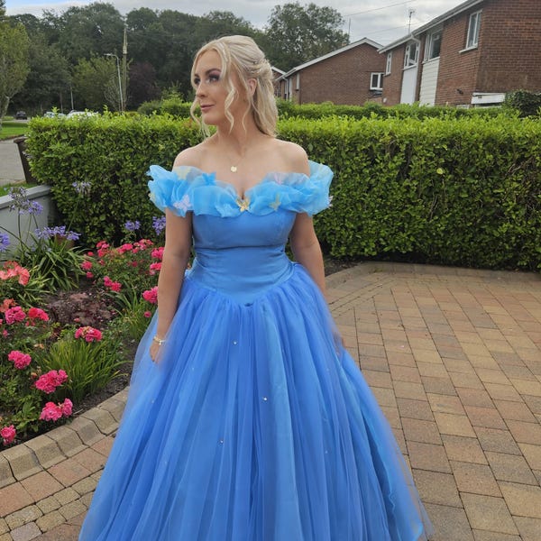 Handmade - Cinderella Dress, New Cinderella Movie Dress, Cinderella ...