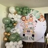 Arch Backdrop Covers,racing Car Theme Birthday Party Checkboard Arches ...
