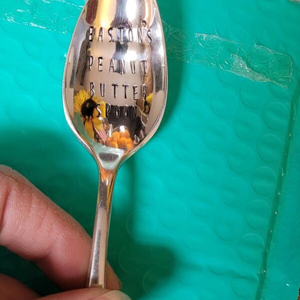 Personalized Peanut Butter Spoon | Gift for Dad | Gift for Him | PB&J ...