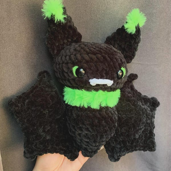 Franklin the Bat, Crochet Pattern, Bat Pattern, Pdf, Digital Download ...