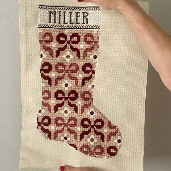 12 Days of Christmas Stocking Cross Stitch/needlepoint Pattern ...