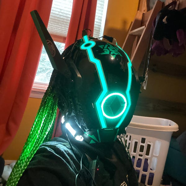 Cyberpunk Mask | Rave Mask | Masquerade Mask | Techwear Mask | Cosplay ...