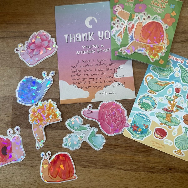 Magical Moths Holo Sticker Pack Laptop Stickers, Phone Stickers ...