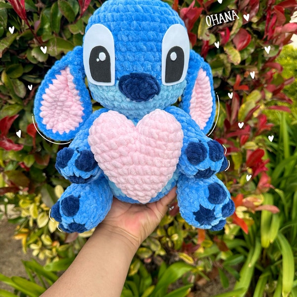 Digital 2in1 Chunky Amigurumi Blue Alien Pattern Crochet, Amigurumi in ...