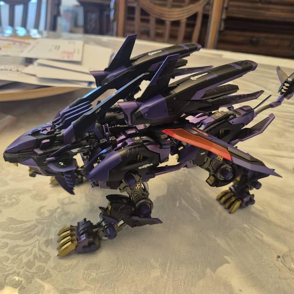 Zoids HMM Blue Ray Fox (custom Painted) - Etsy