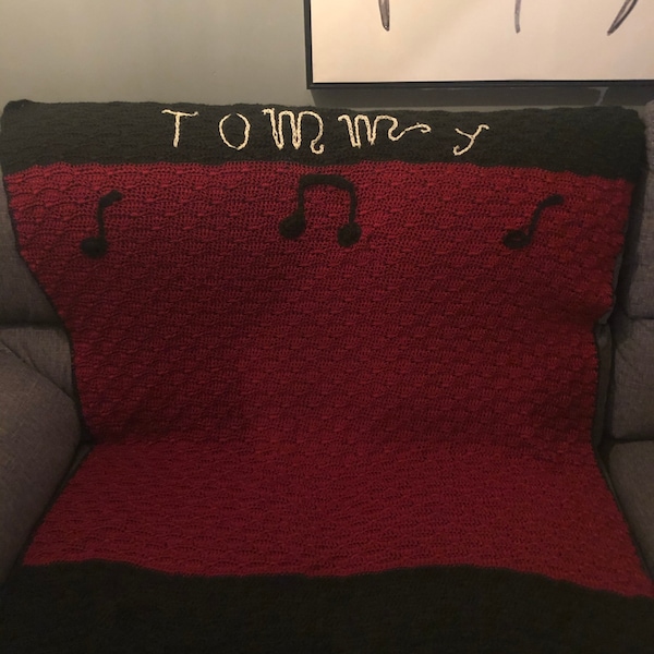 CROCHET PATTERN Musical Notes Applique, Quarter Note, Eighth Note, Half ...