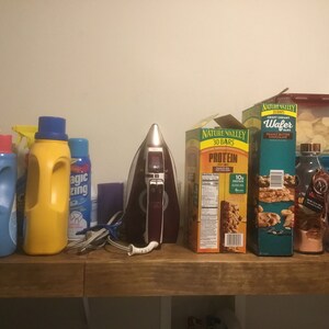 Wood Shelf Covers custom Made Wire Shelf Cover Custom Removable Wood ...