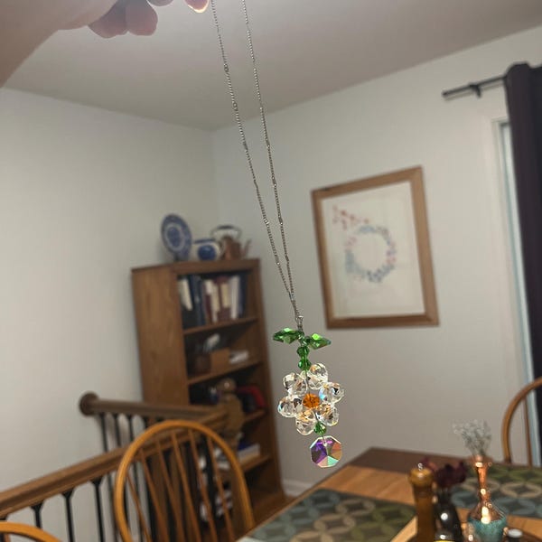 Aurora Borealis Prism Crystal Window Hanging,rainbow Maker,hanging ...