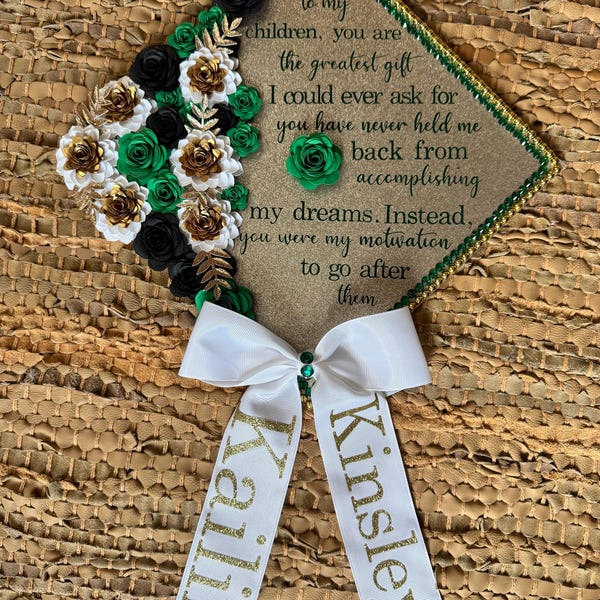 Graduation Cap Topper - Etsy