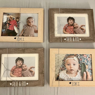 Personalized Name Picture Frame, Personalized Frame, Kid Name Frame ...