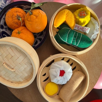 Felt Play Food Dim Sum Sampler Set - Etsy