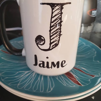 Personalized Name Mug, Gift for Women, Men, Coffee Cup With Custom Name ...