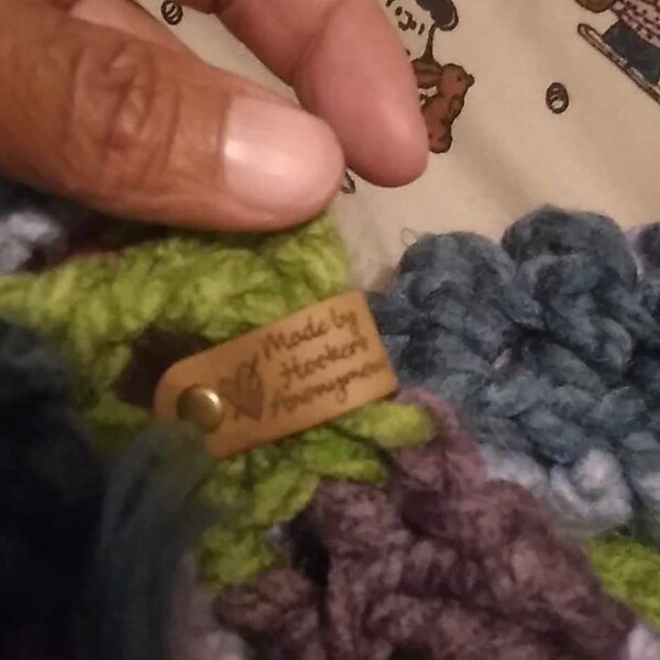 Custom Labels for Crochet and Knitting Projects, Beanies, Blankets ...